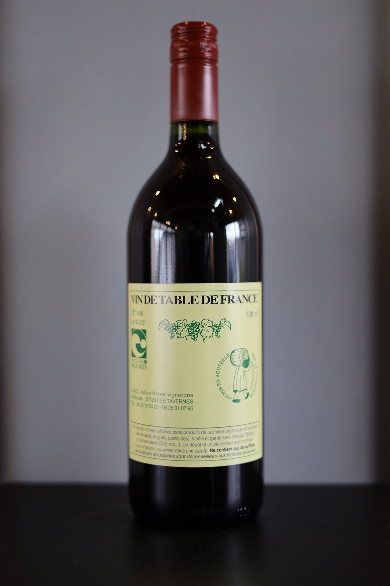 Louis Julian / VdT rouge 12% 2022 | Maenota